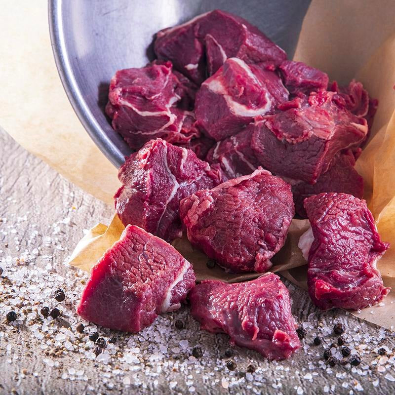 Natural Grass Fed Beef, Ox Cheek Cubes – Rancher's Table